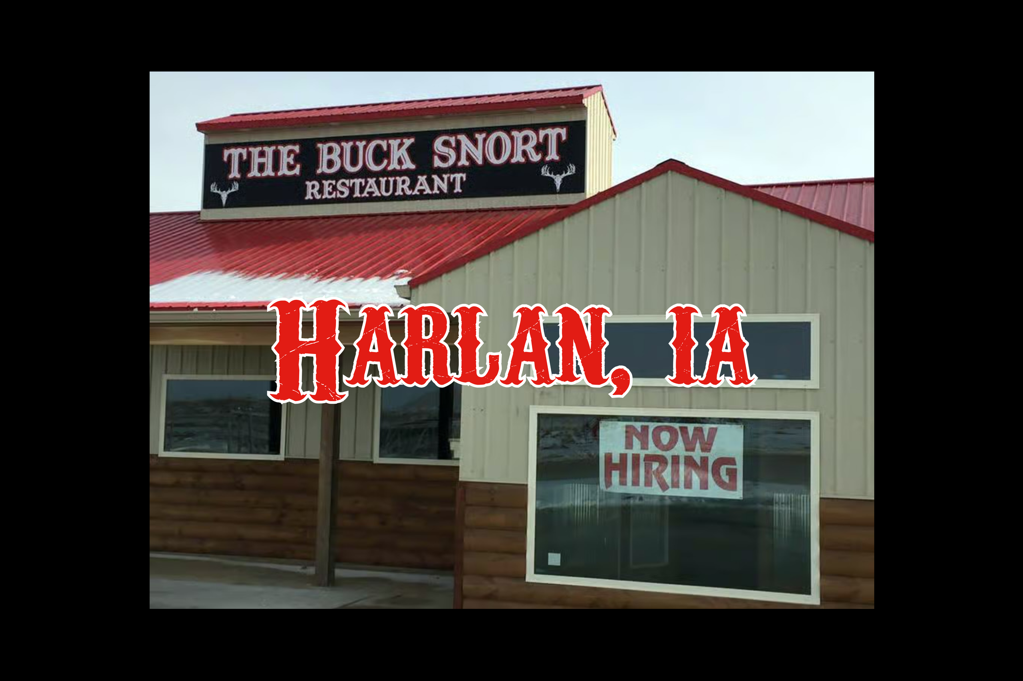 Harlan – The Buck Snort Restaurant